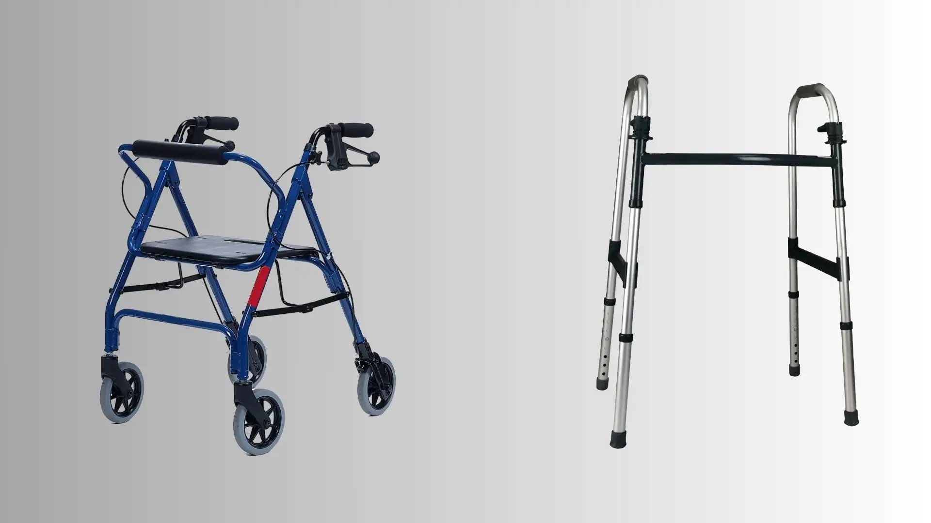 Comparison: Rollators vs. Walkers for Fall Prevention